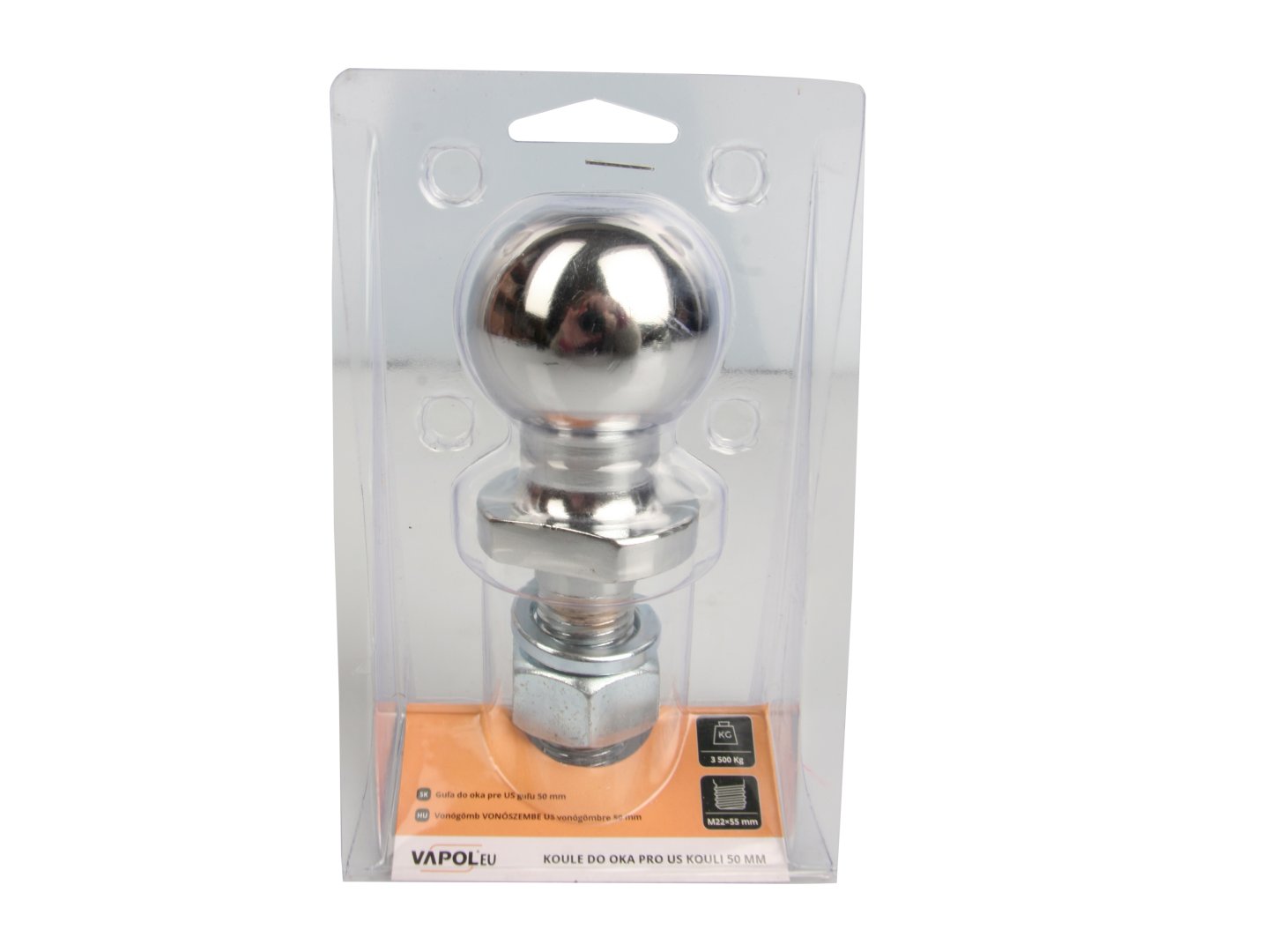 Koule do oka M22 x 1,5 mm 3500 kg, pro US kouli, VAPOL | Vapol CZ