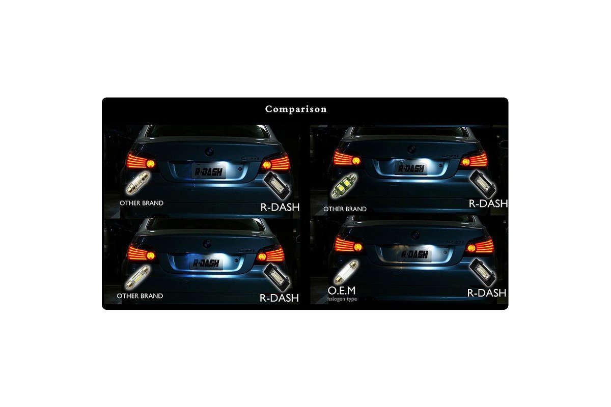 LED osvětlení SPZ Škoda Octavia II, Roomster | VAPOL CZ